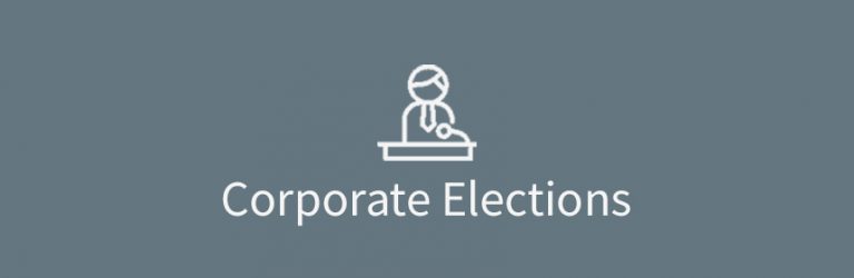 Corporate Election Process & How to Manage Combined Elections